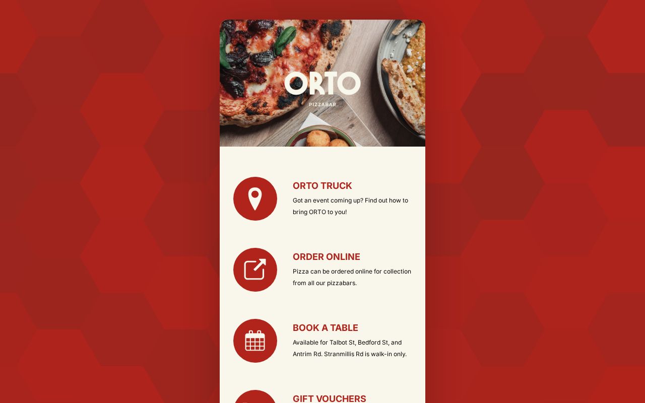 ORTO Pizzabar